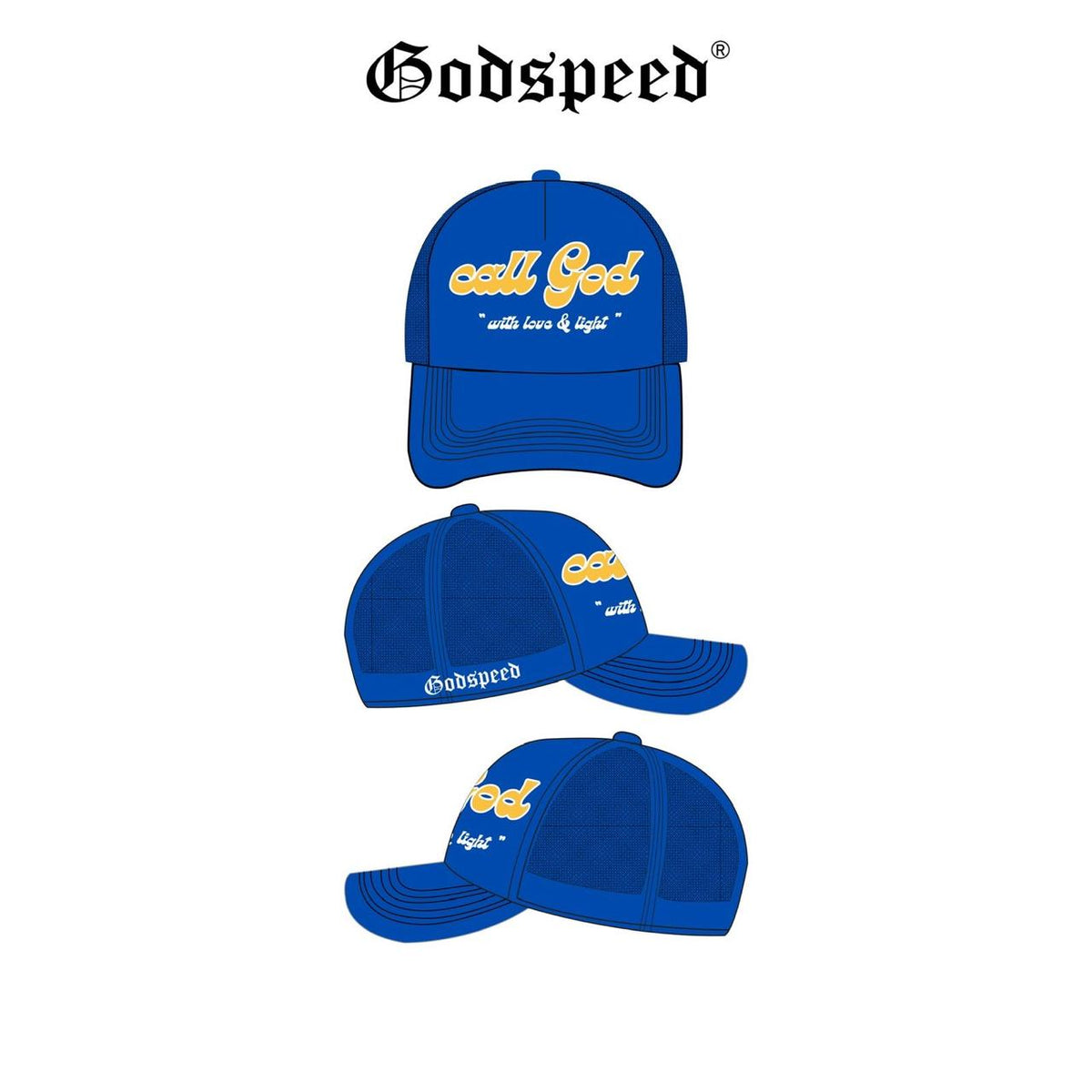Godspeed Call God Trucker Cap